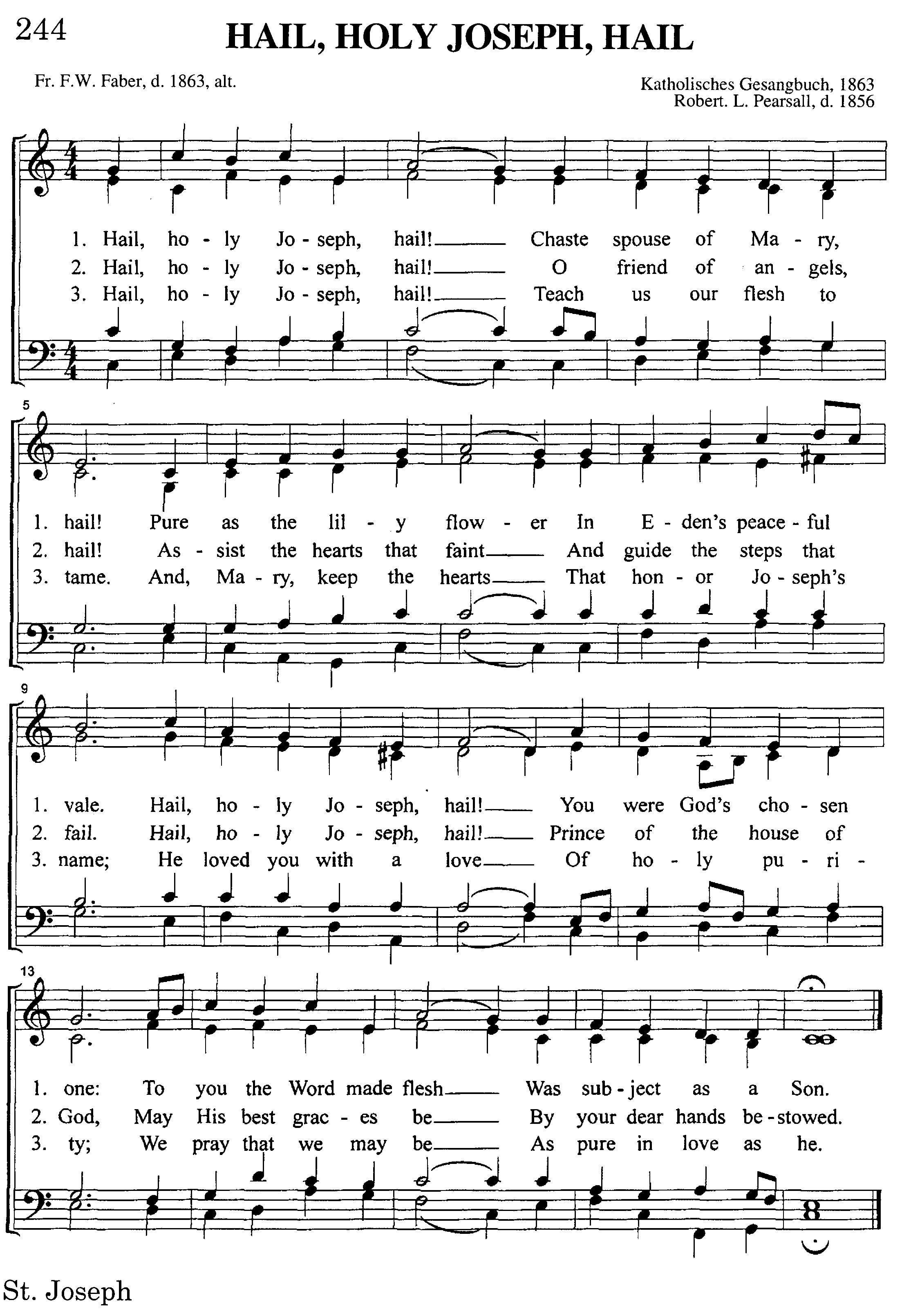 Traditional Roman Catholic Hymns