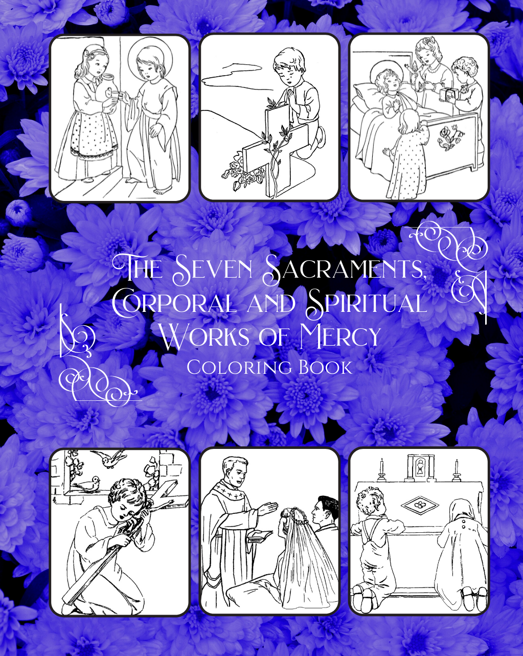 corporal acts of mercy coloring pages