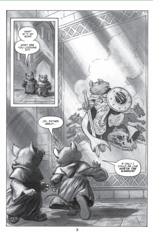 Redwall: The Graphic Novel | St. Jerome School and Library