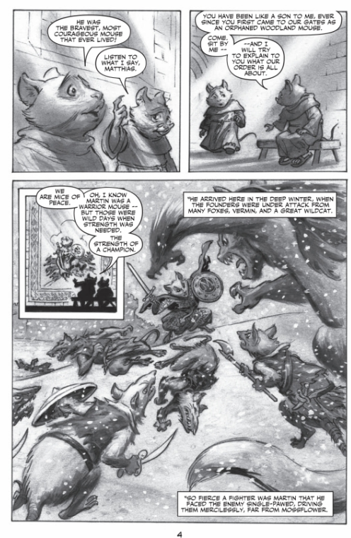 Redwall: The Graphic Novel | St. Jerome School and Library