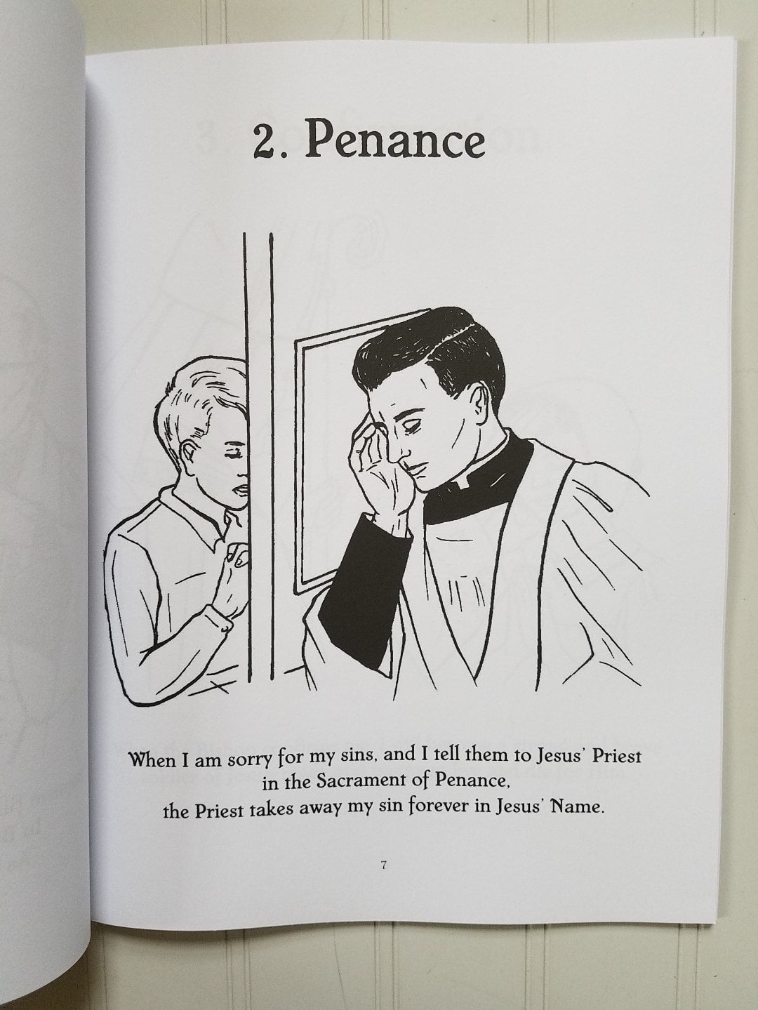 The Seven Sacraments, Corporal and Spiritual Works of Mercy Coloring ...