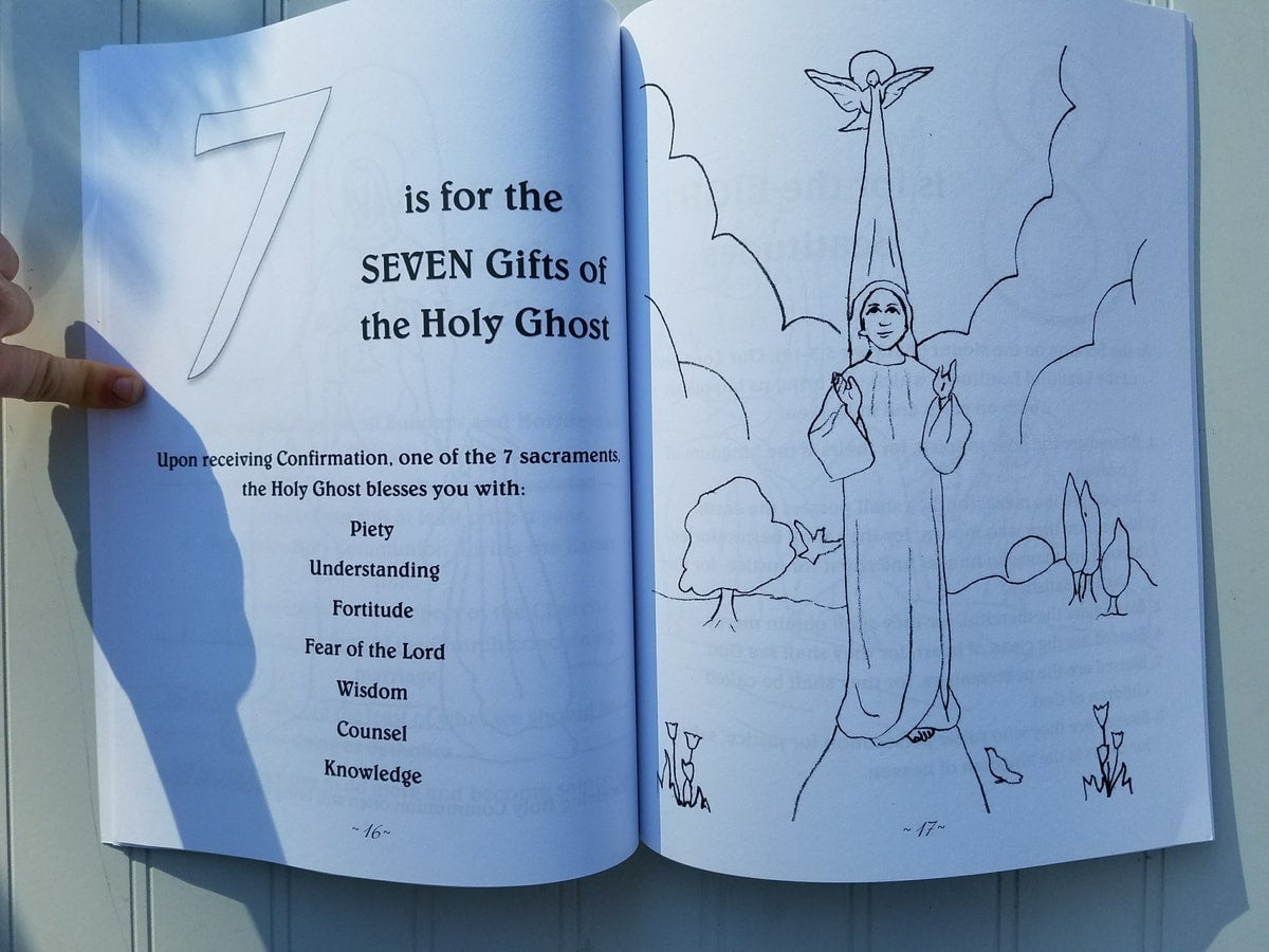 confirmation coloring pages