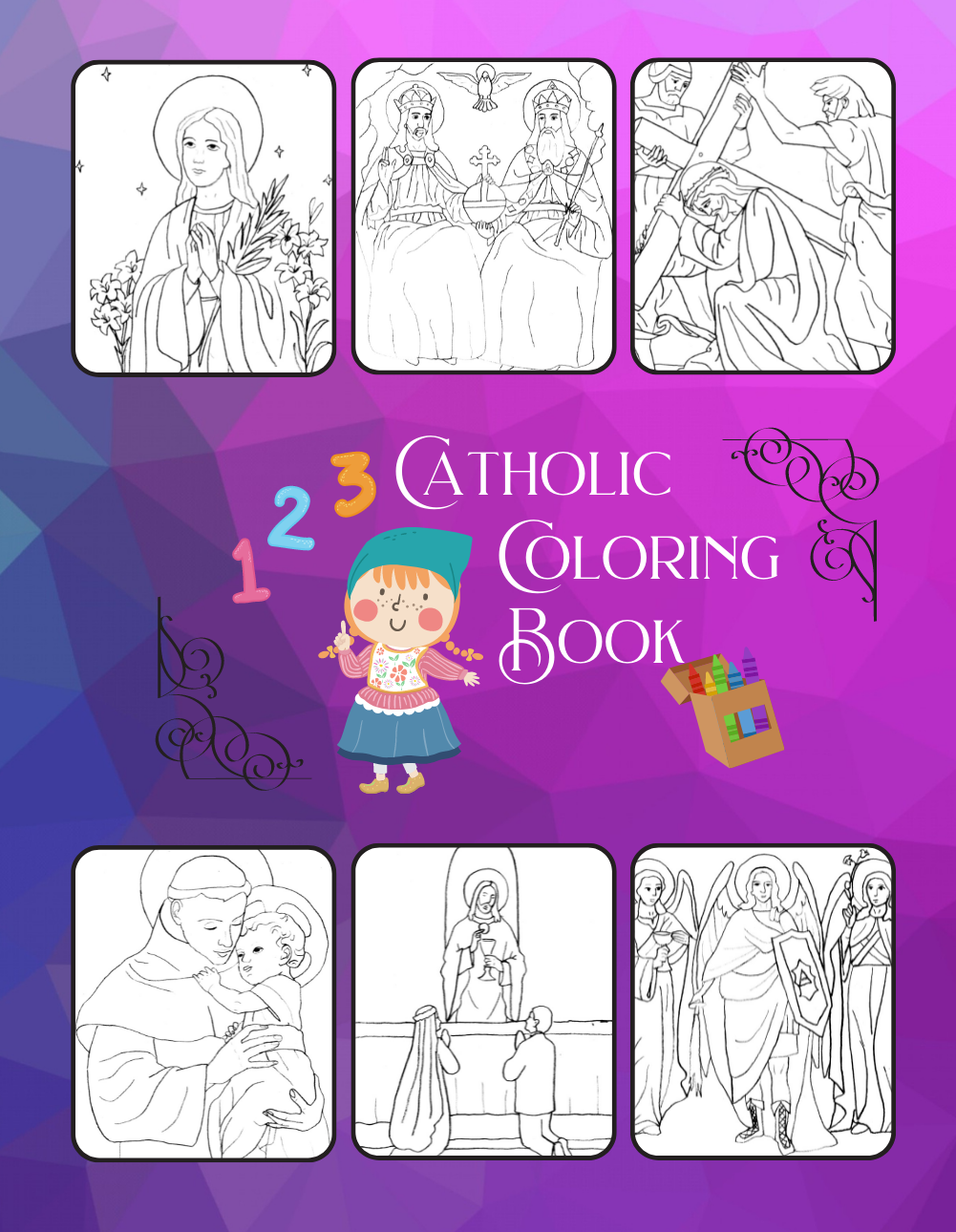 123 coloring book pages