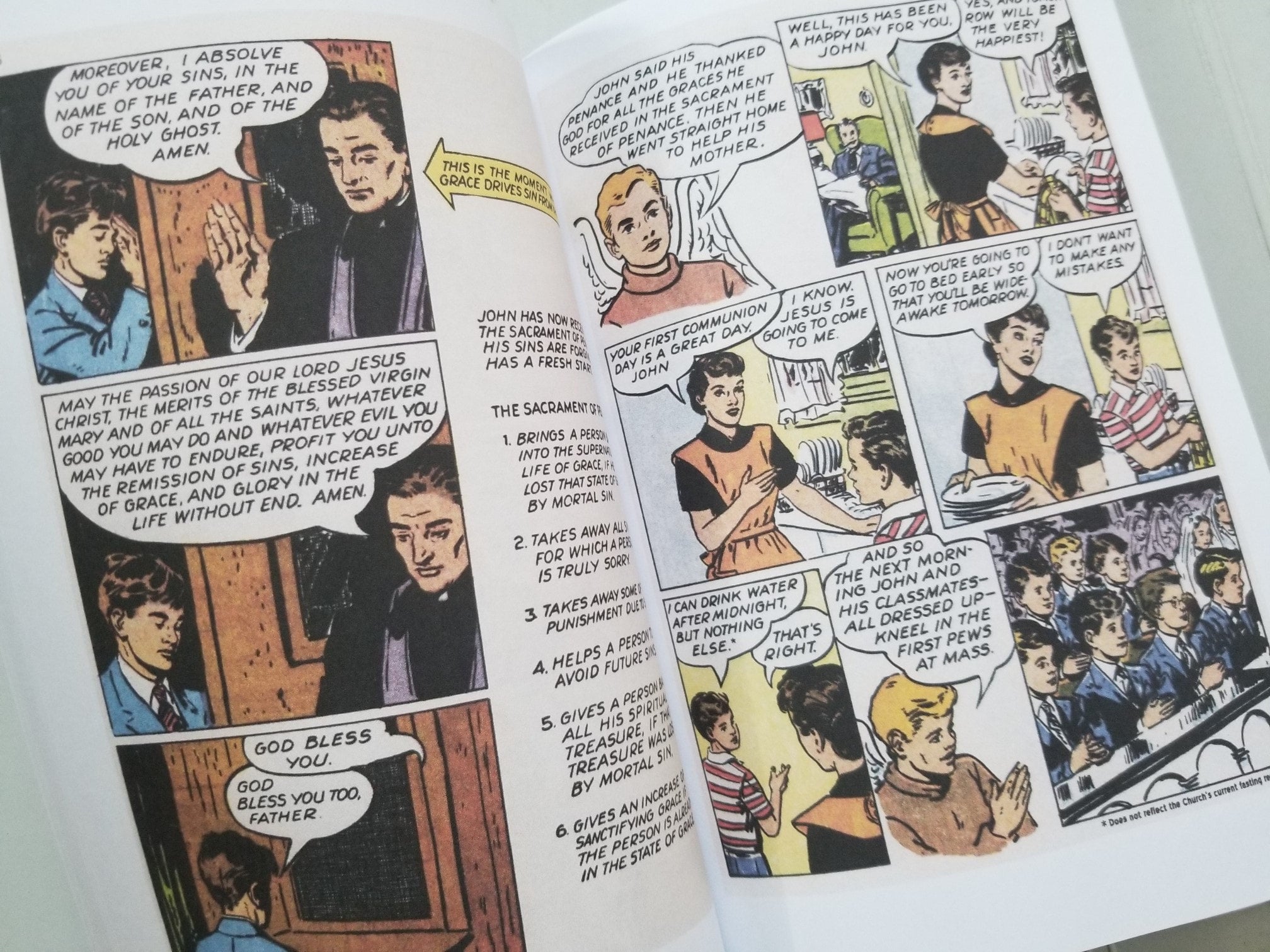 The Seven Sacraments: A Catholic Graphic Novel Explanation | St. Jerome ...