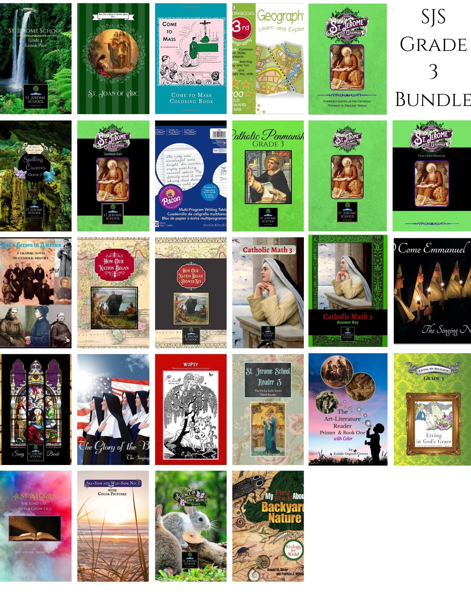 SJS Grade 3 Bundle | St. Jerome School and Library